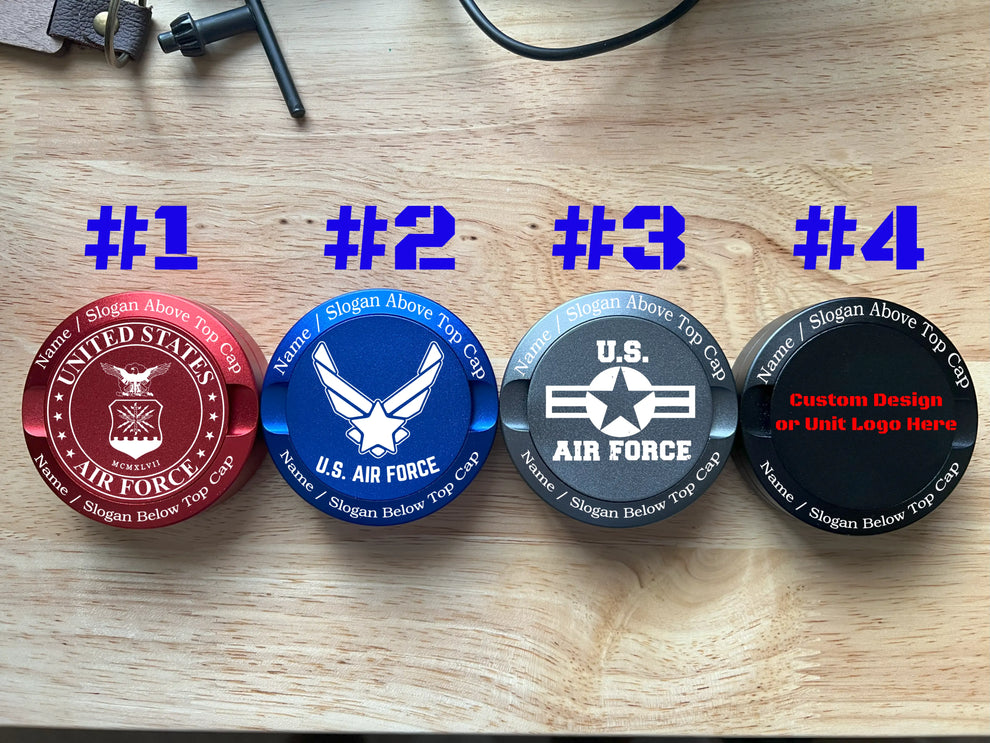 US Air Force Spartan Cans | Rugged & Customizable Military Storage ...